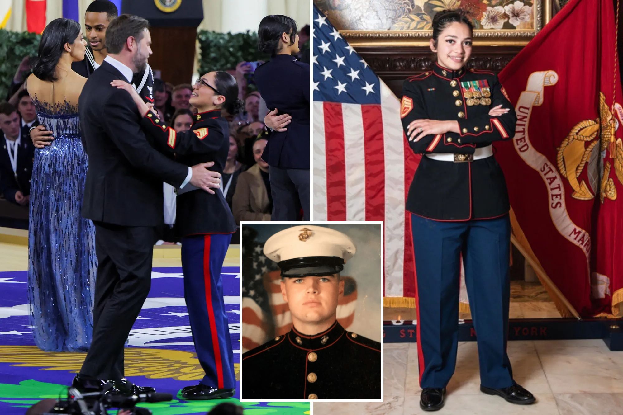 NY native Marine who danced with VP JD Vance at Commander in Chief Ball ...