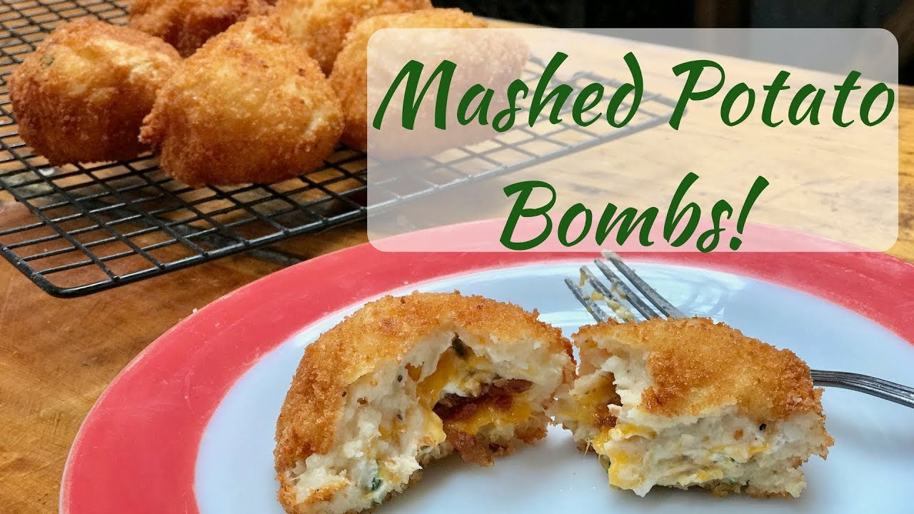 Tasty Stuffed Mashed Potato Bombs