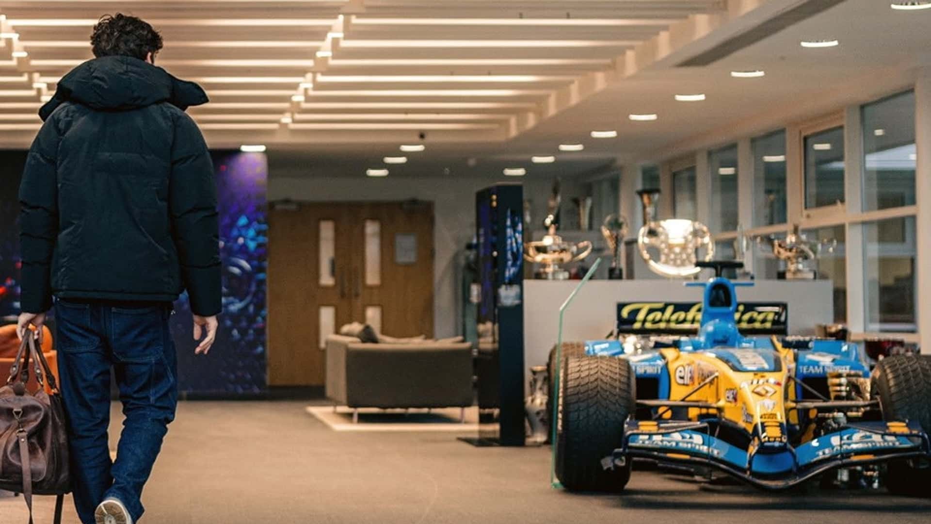 El homenaje de Franco Colapinto a Fernando Alonso