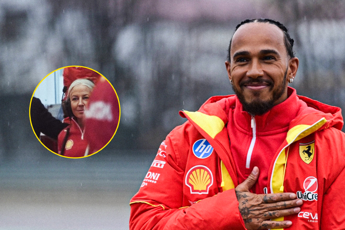 In beeld: Lewis Hamilton vertrouweling Angela Cullen duikt op in ...