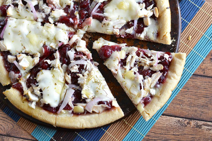Cranberry Chicken Pizza Recipe
