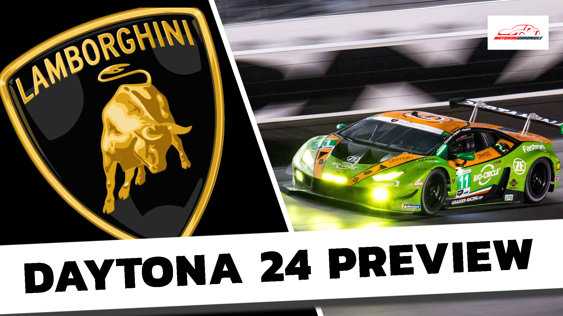 Lamborghini 24 Hours of Daytona Preview - Lambo make Factory Daytona ...