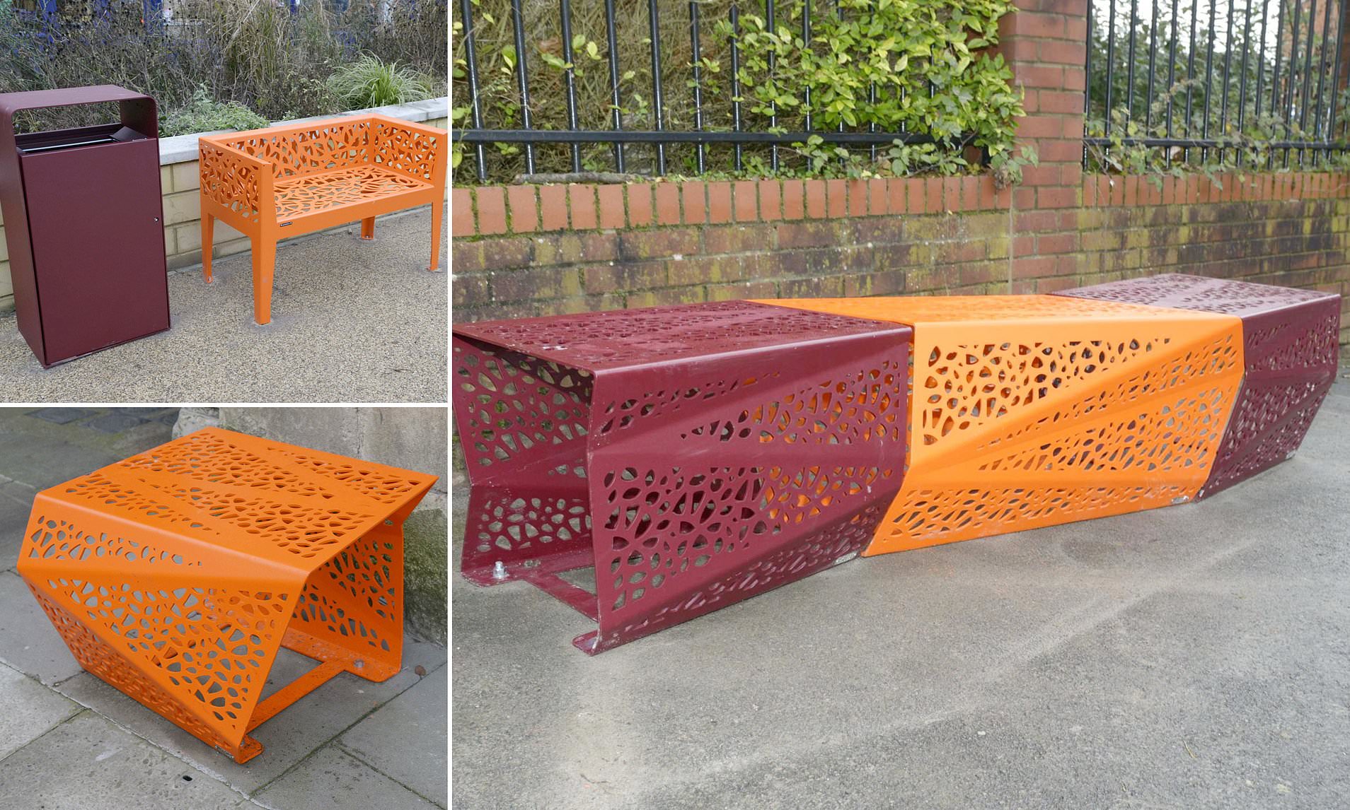 Council blasted over new 'monstrosity cheese grater' street furniture