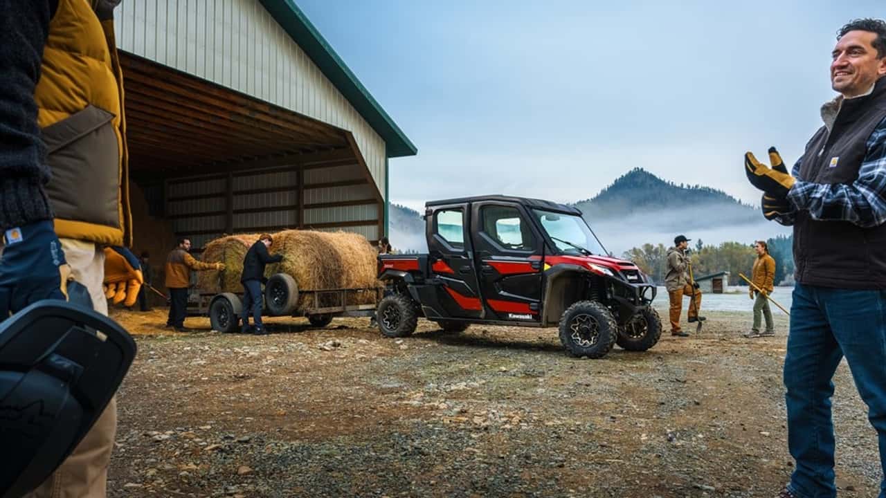 Kawasaki's Ridge Crew Is a Whitetail Hunters Dream UTV