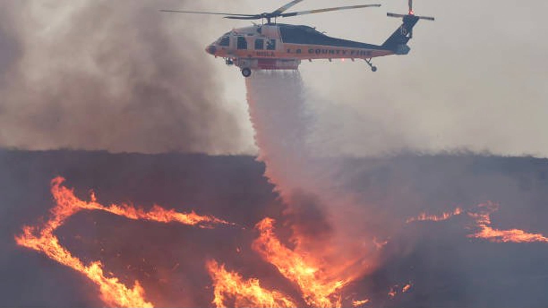 Thousands Evacuate Homes As Hughes Wildfire Erupts In LA