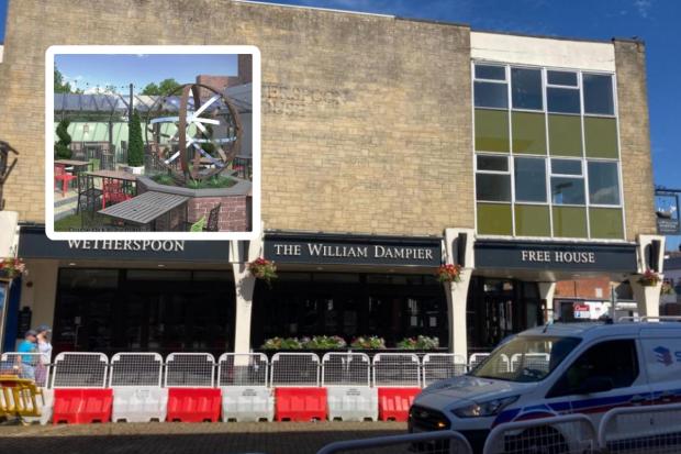 William Dampier Wetherspoon pub temporarily closing to get new-look