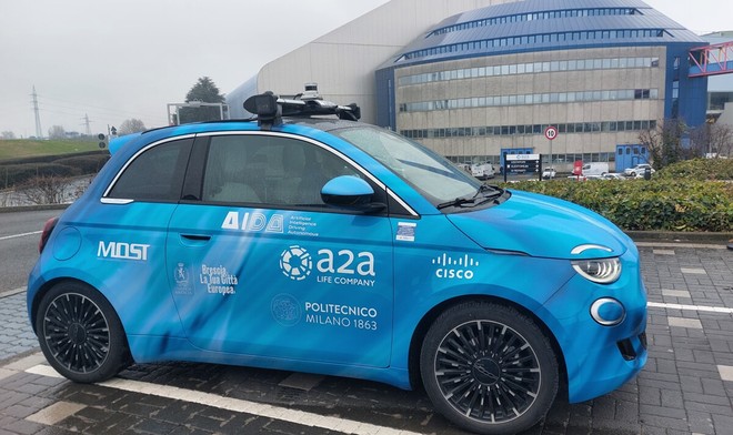 Car sharing a guida autonoma, test al via a Brescia. La 500 va da sola ...