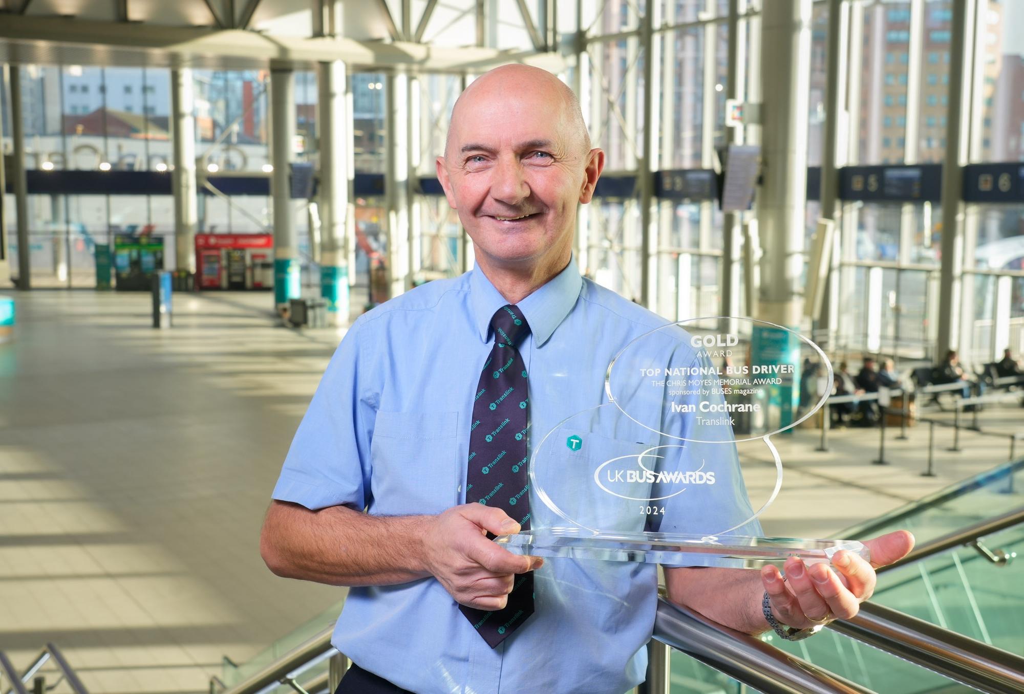 Top title for popular Banbridge bus driver Ivan
