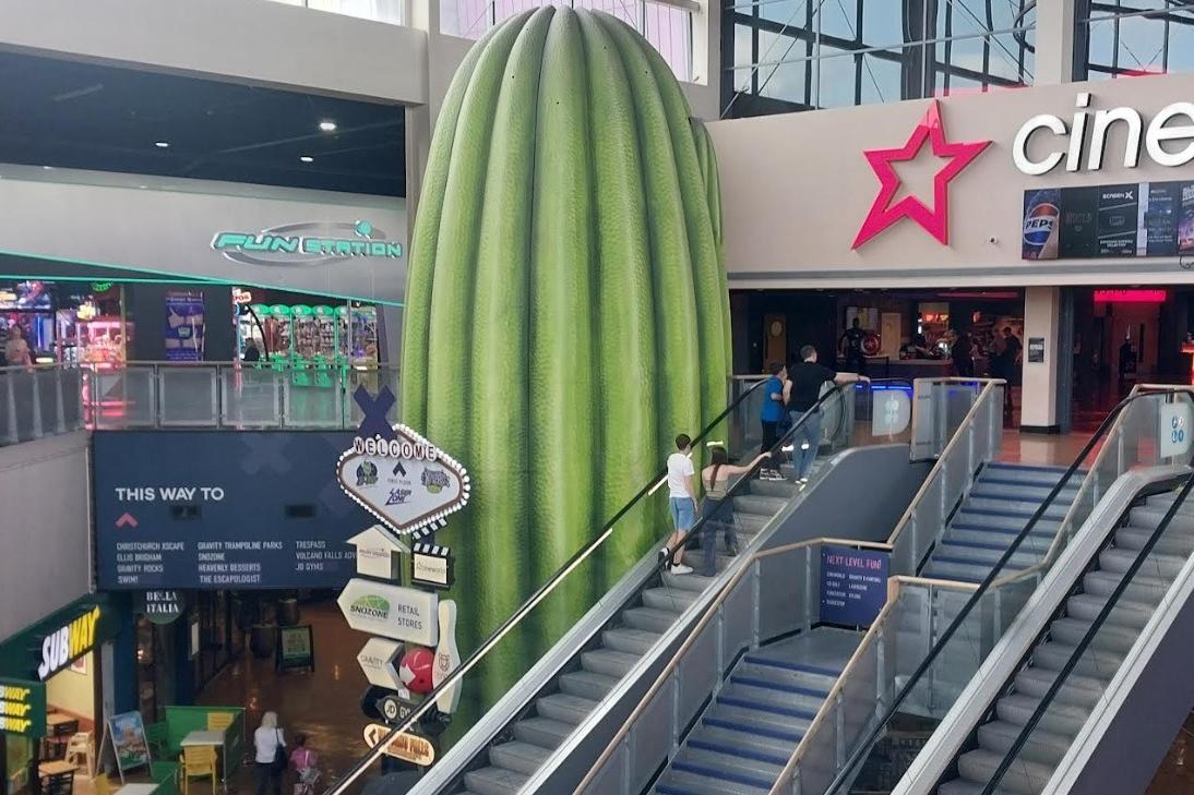 Here's how you could WIN a piece of the iconic Xscape cactus lift