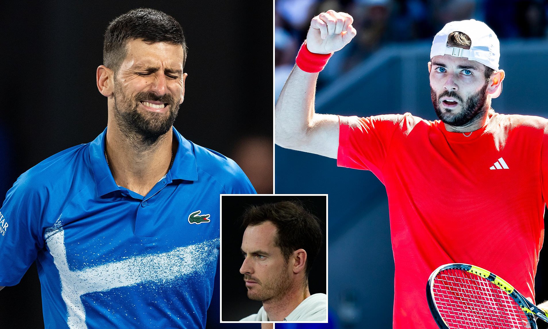 Novak Djokovic battles to be fit ahead of semi-final clash - as Jacob ...