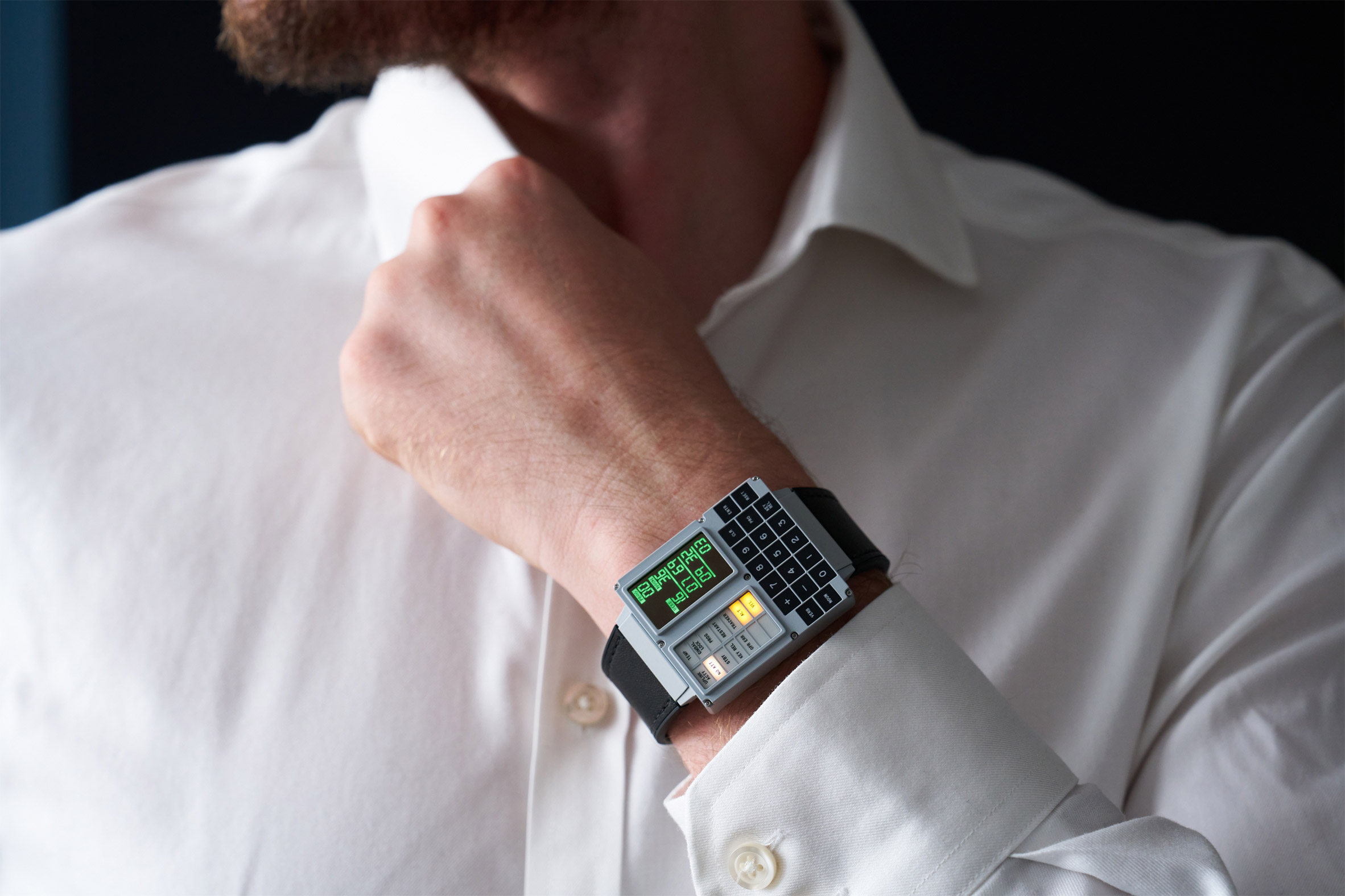 DSKY Moonwatch brings mini Apollo space computer to people's wrists