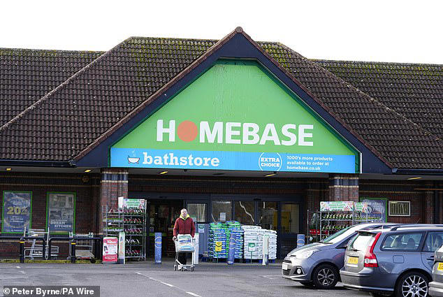 Map reveals Homebase branches shutting forever in January