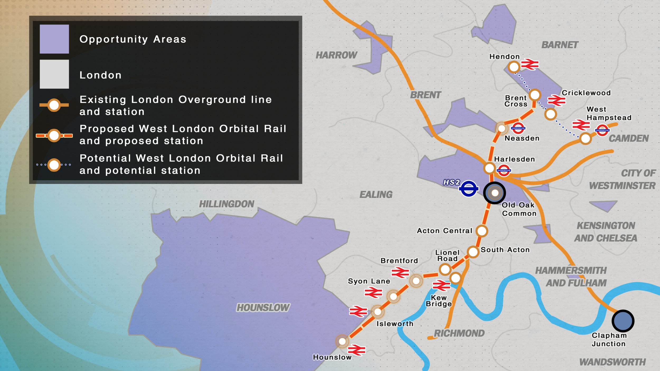 Map shows which parts of London could soon have a new Overground line