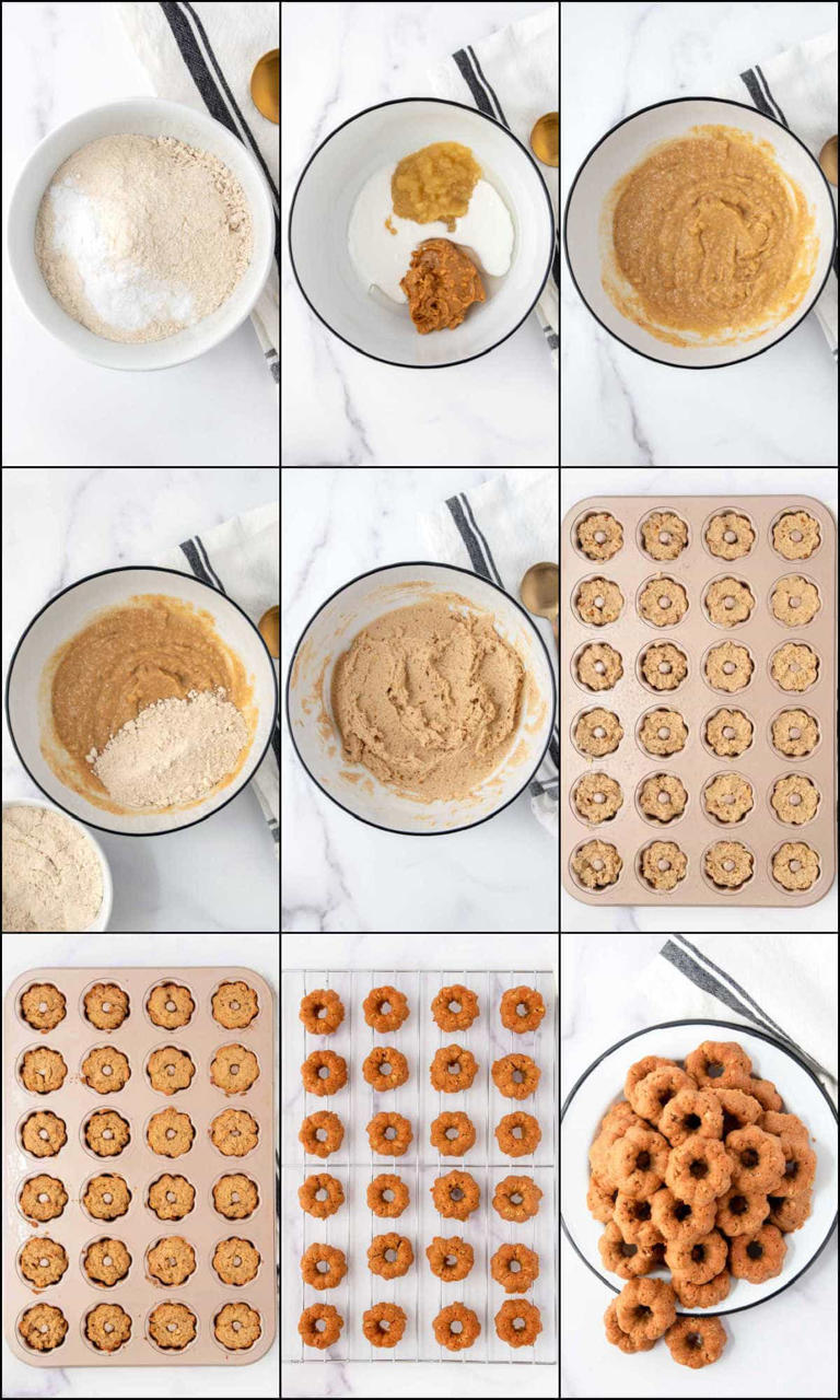 Mini Peanut Butter Bundt Cakes For Dogs
