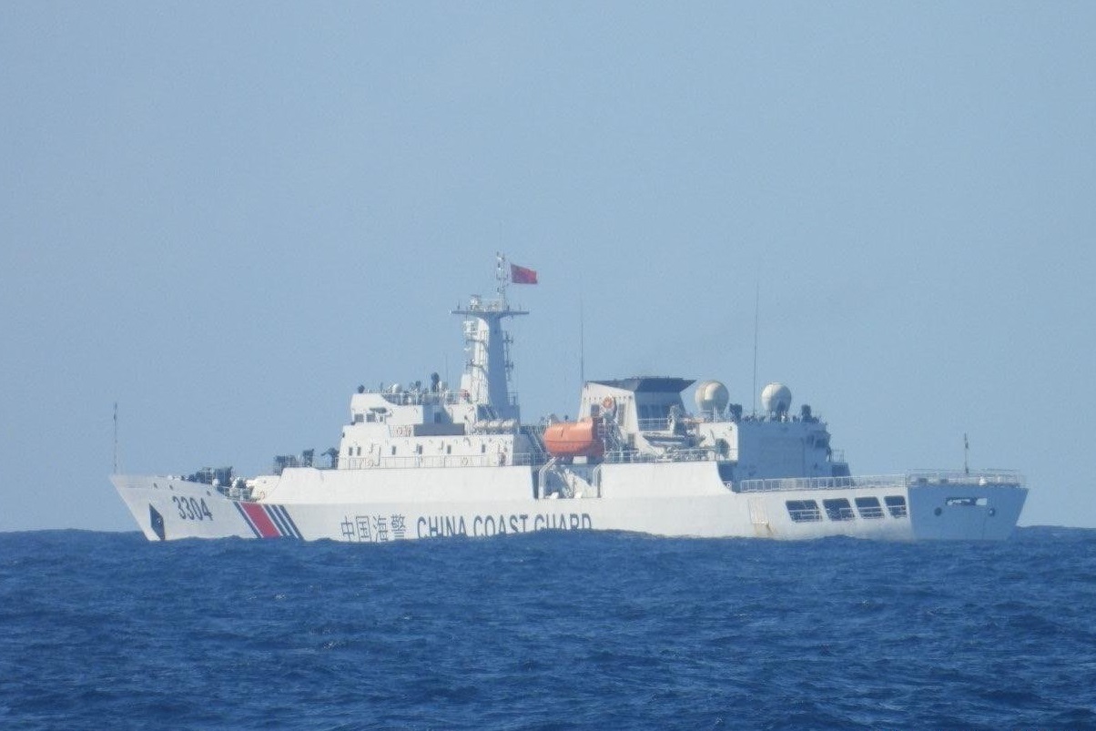 Photos Shows US Ally Shadowing Chinese Ship in Contested Waters