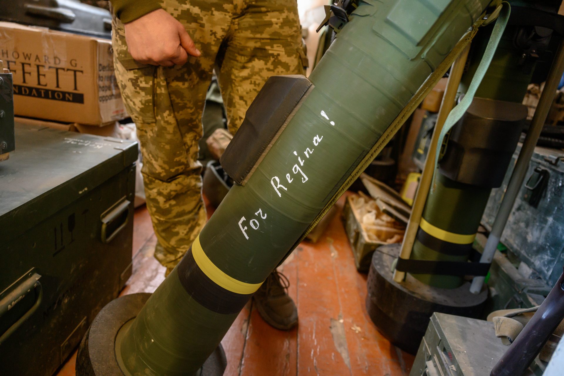 Combat footage shows Ukrainian marines using a US weapon to destroy ...