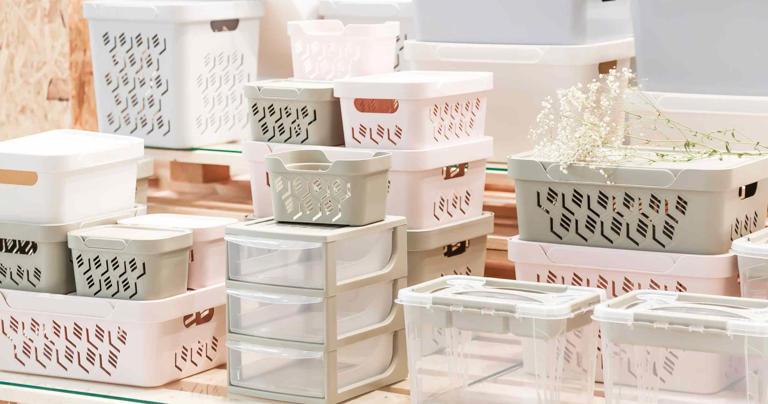 5 things you should always store in plastic bins, organizing pros say