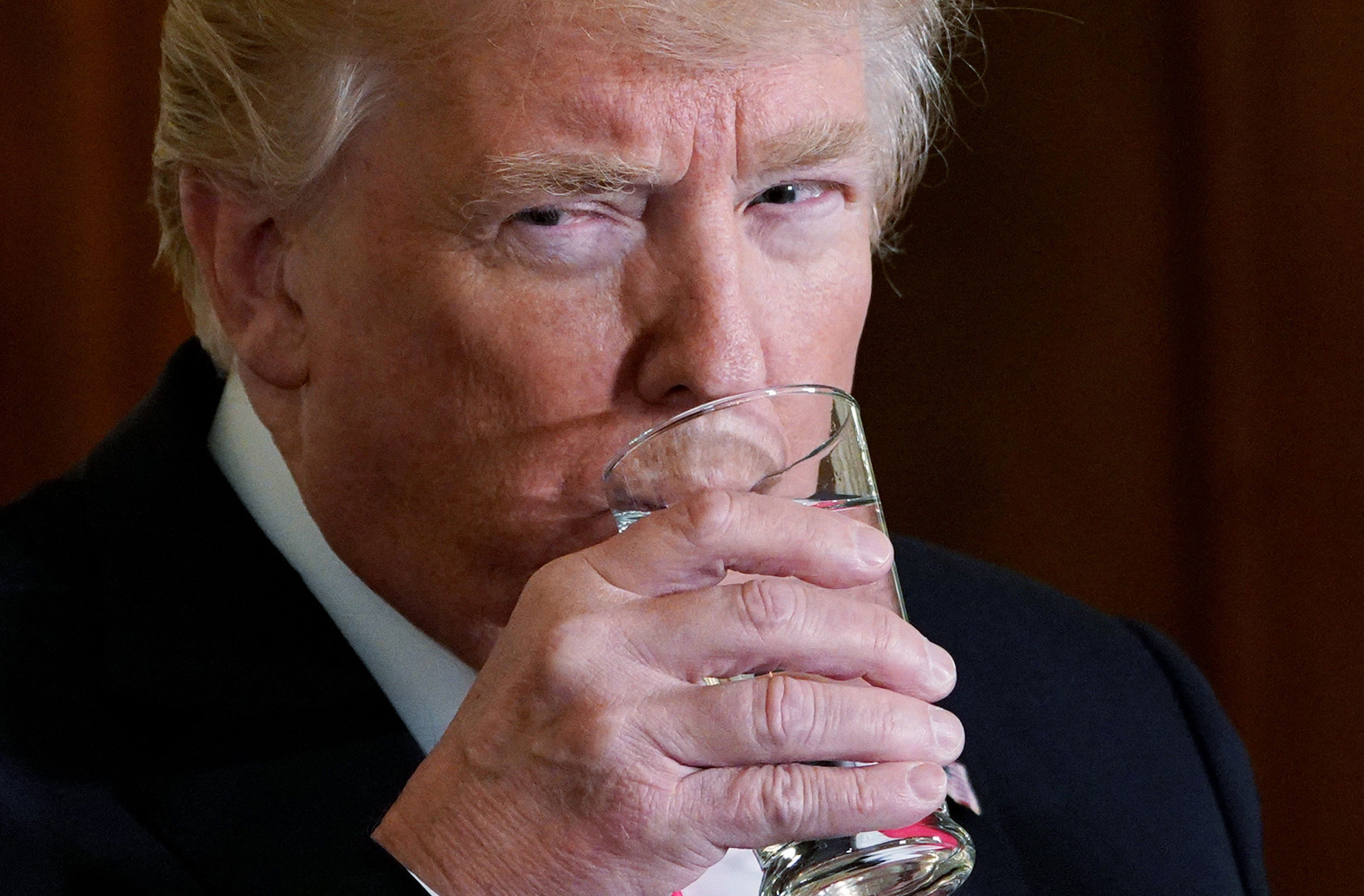 Donald Trump reveals the real reason he's always steered clear of alcohol