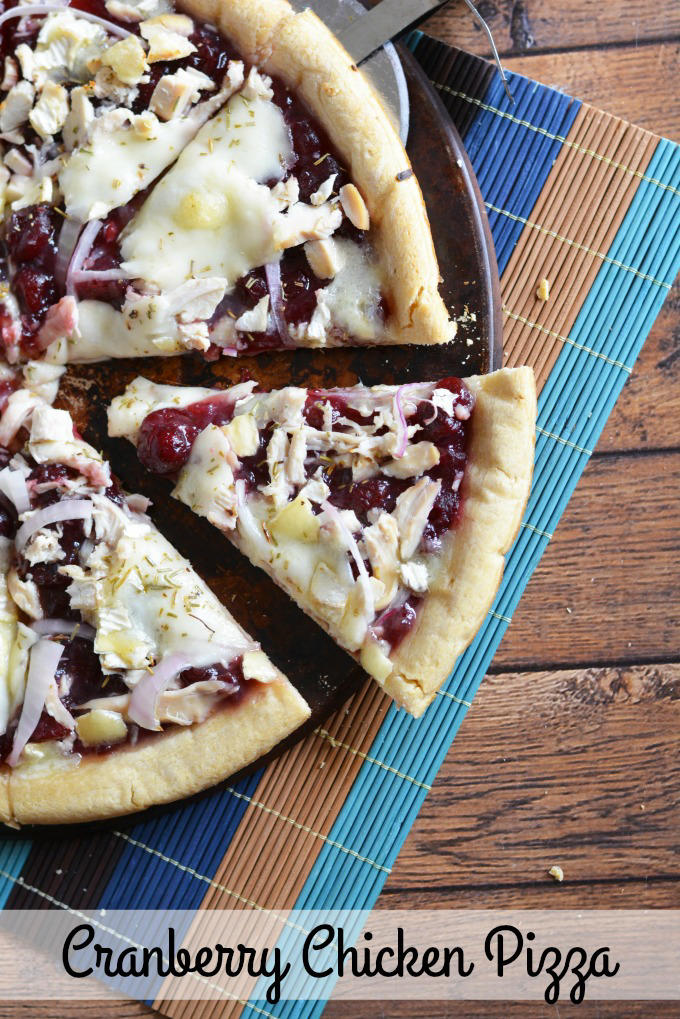 Cranberry Chicken Pizza Recipe