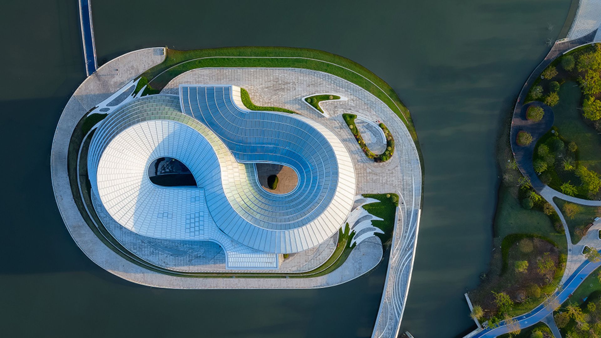 Photos: Jade-inspired 57,652 sq ft museum in China with floating on ...