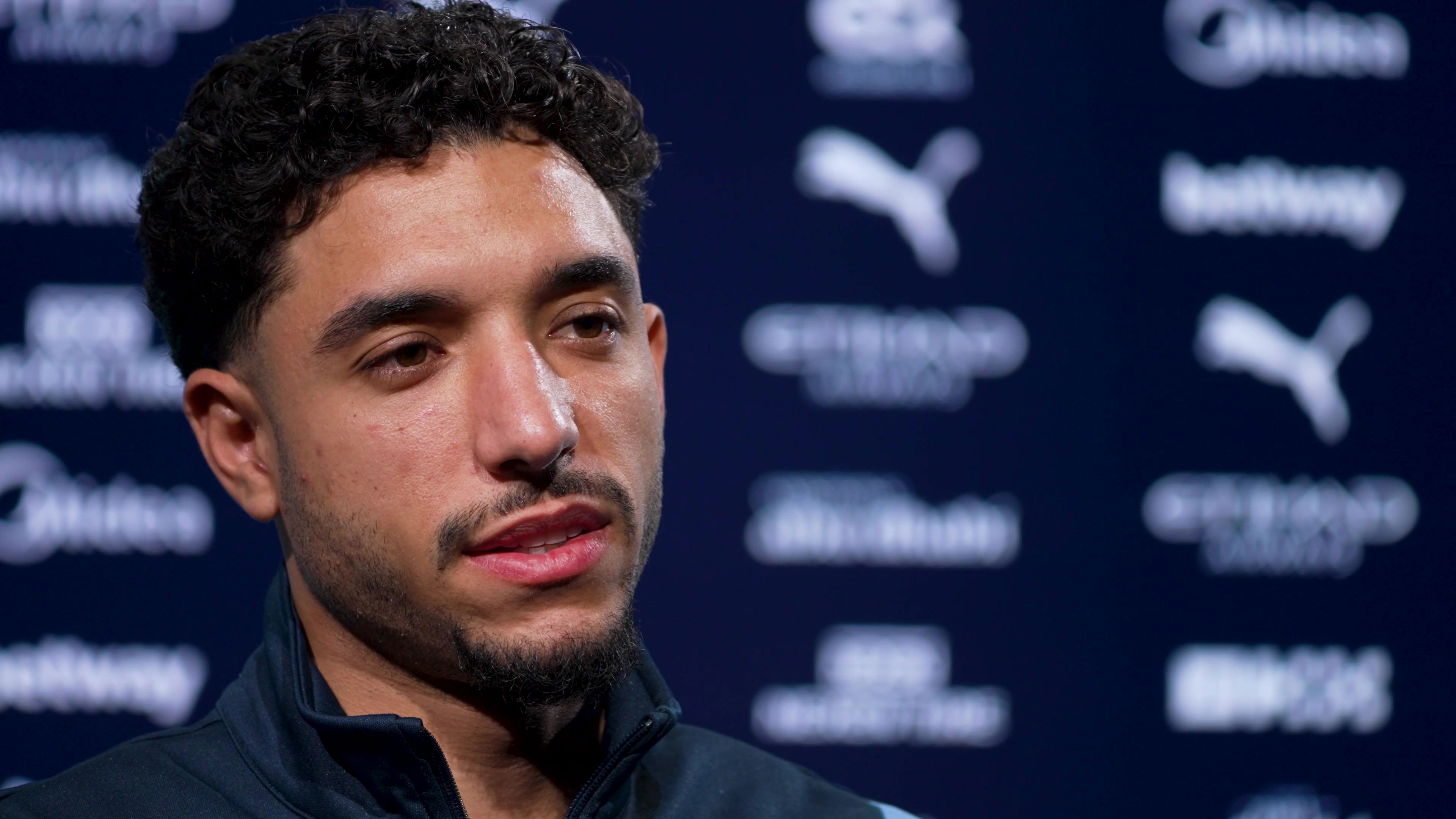 New Manchester City signing Omar Marmoush on signing four and half year ...