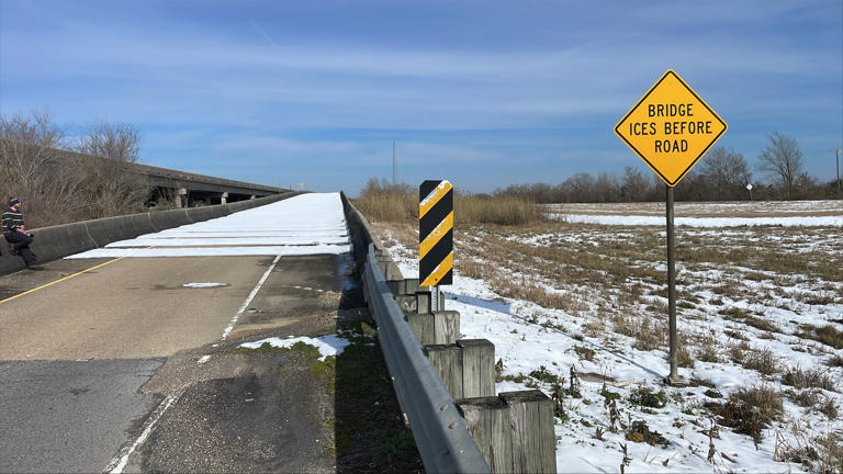 Road conditions: What’s open and closed as south Louisiana begins to thaw