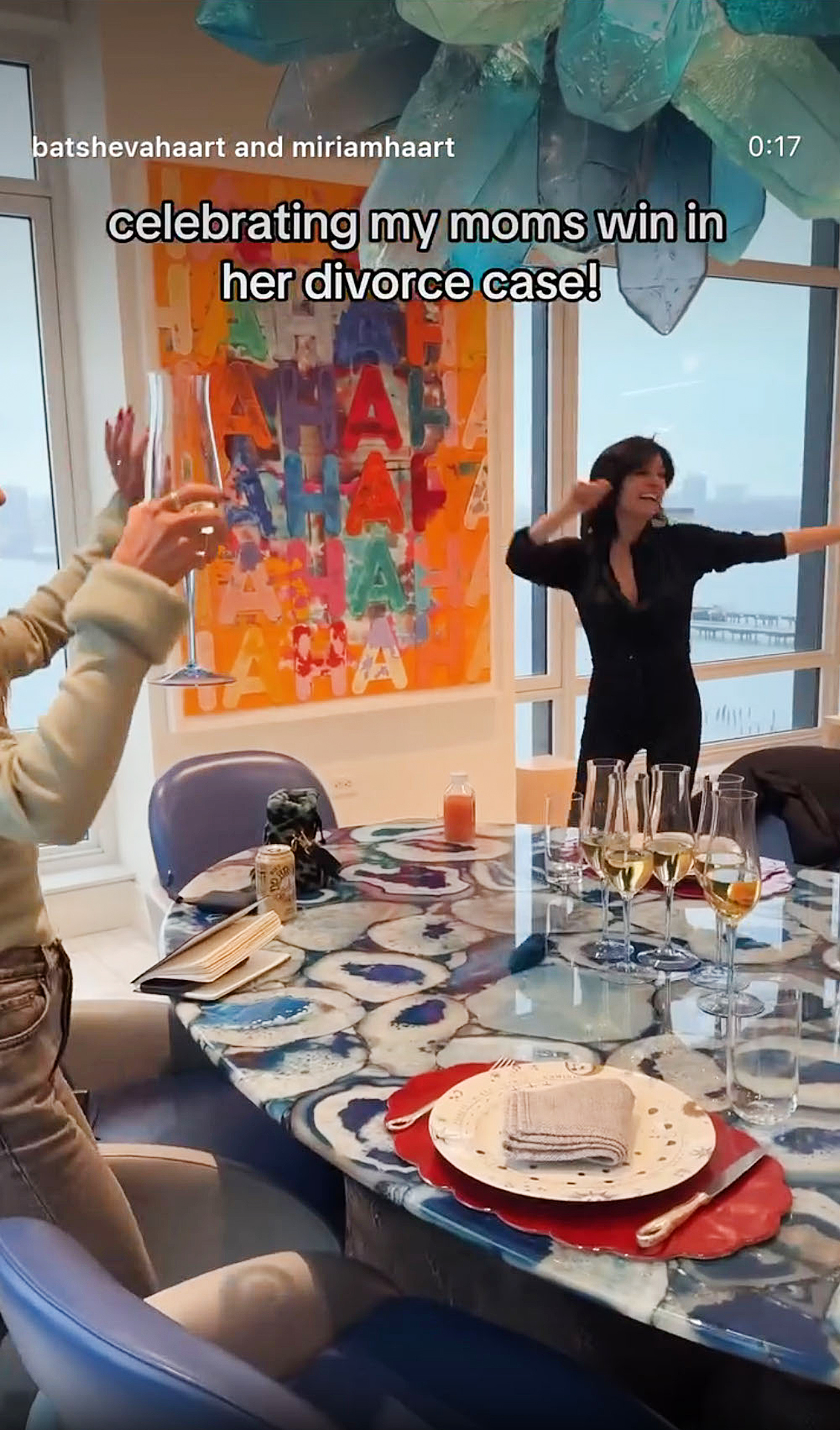 Julia Haart dances at home with daughter while celebrating massive ...