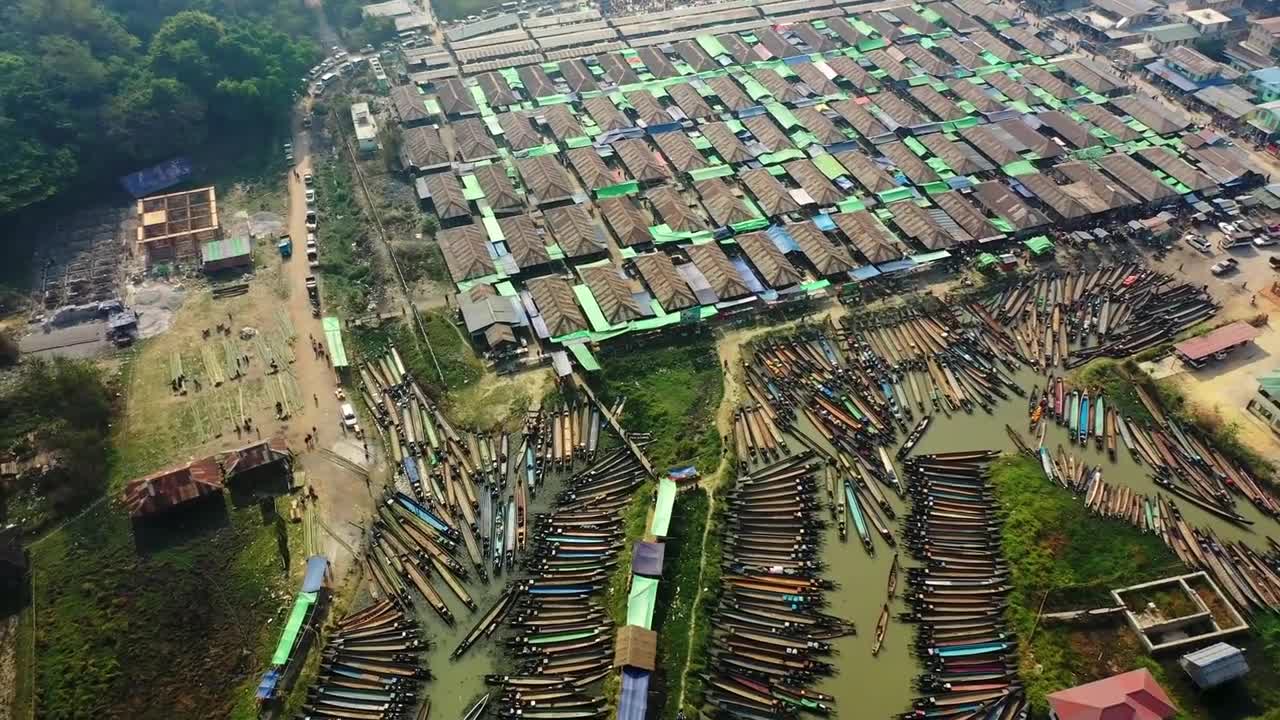 Soaring Above Inle Lake: Marvel at Stilt Homes and Gardens
