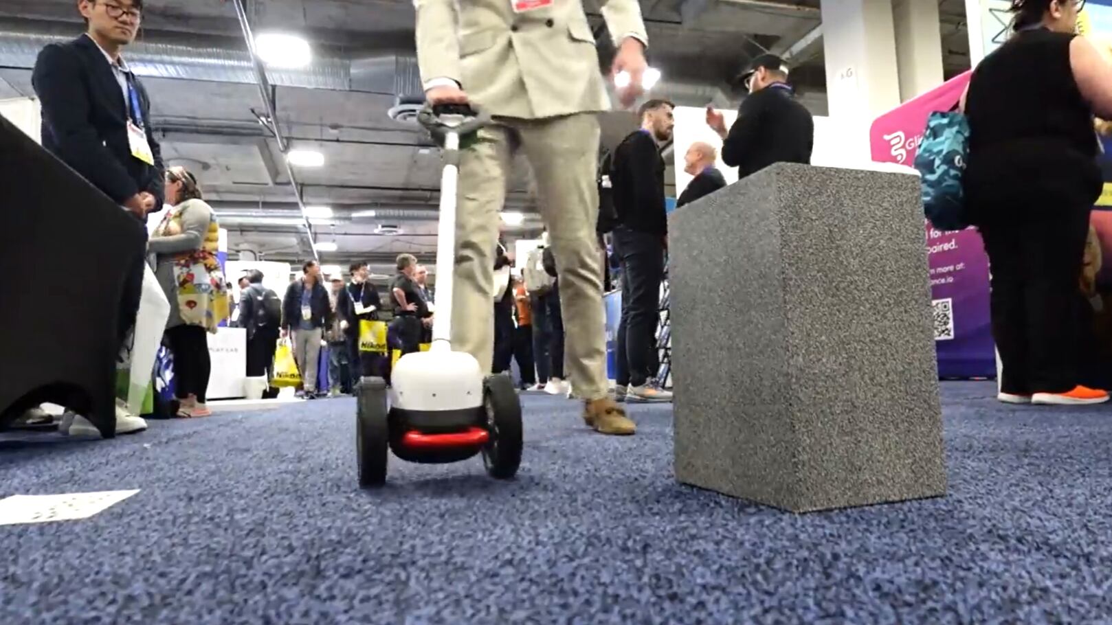 What the Tech: New invention acts as motorized guide for the blind