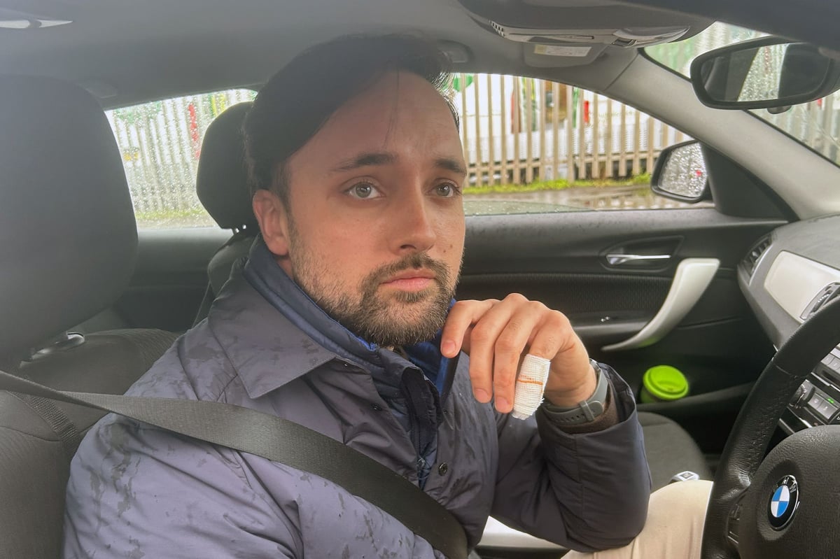 Man ‘fought off Argos warehouse knife attacker with fire extinguisher’