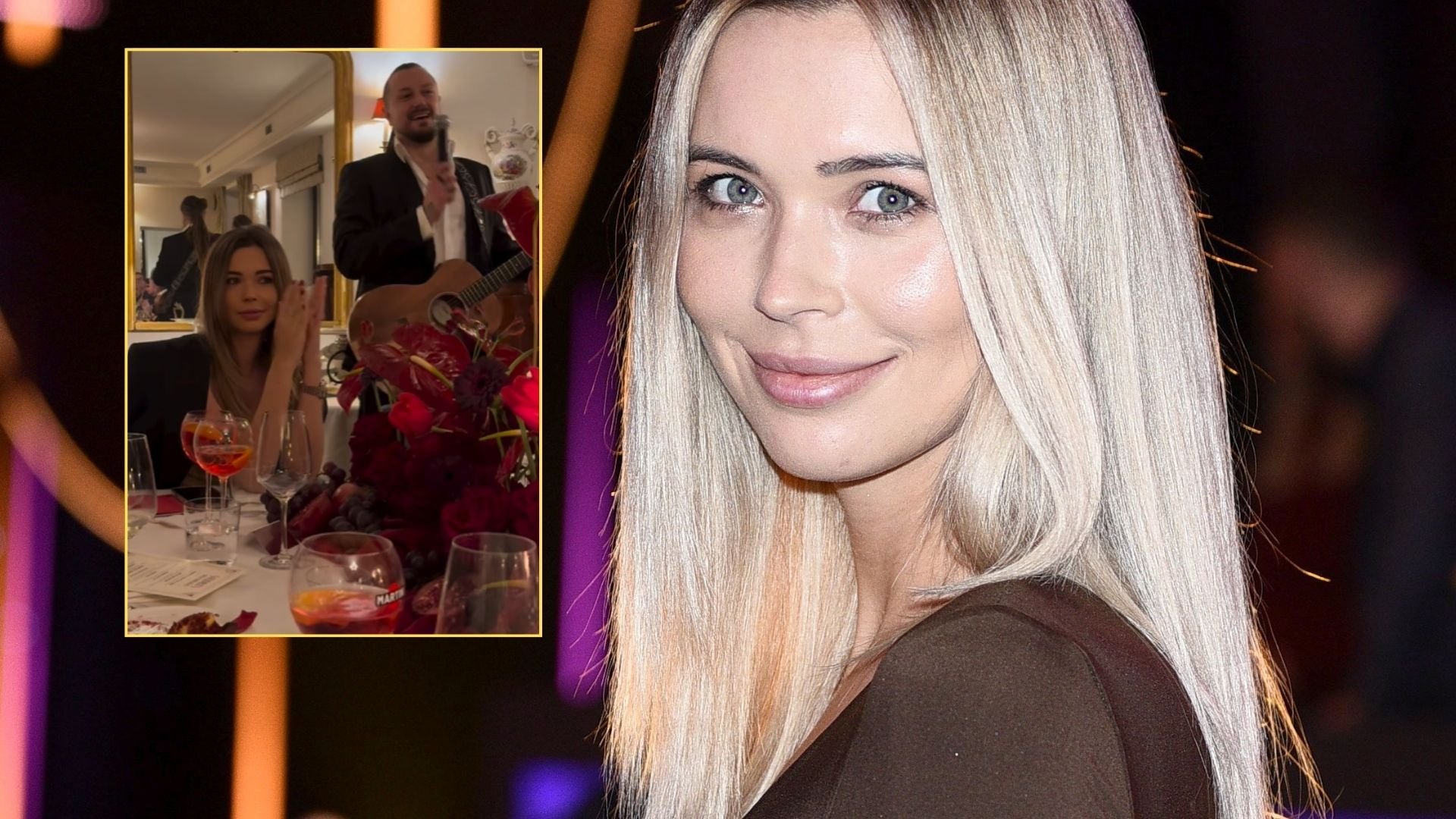 Wielka gwiazda zaśpiewała na urodzinach Sandry Kubickiej. Modelka nie ...