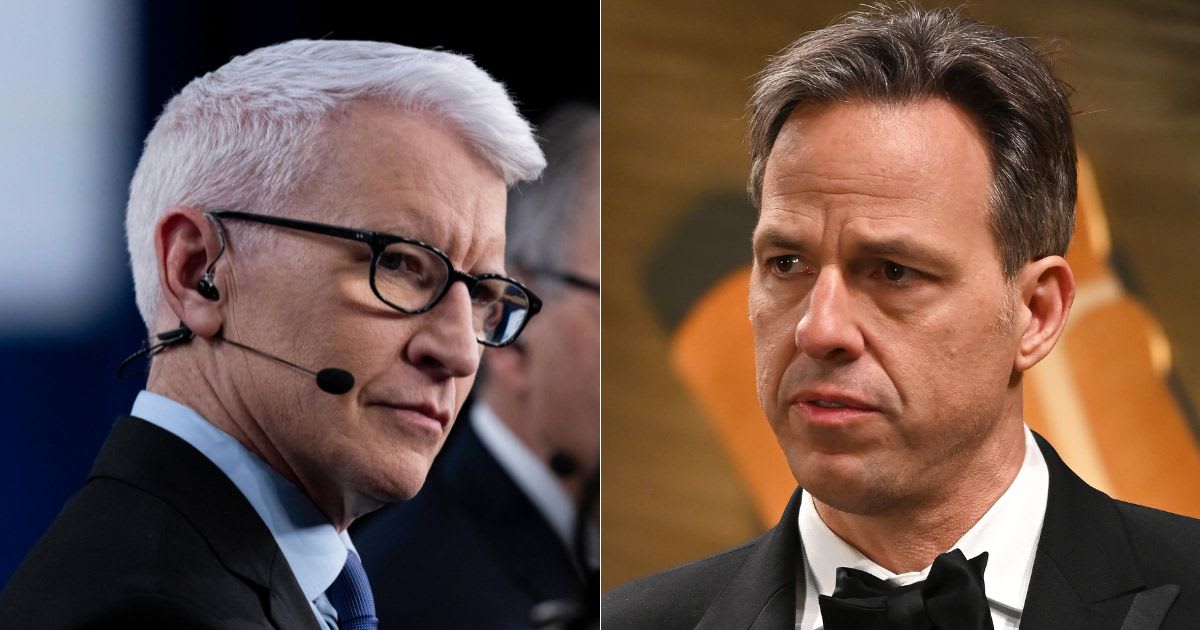 Jake Tapper, Anderson Cooper Speechless After Boss Sets CNN’s New ...