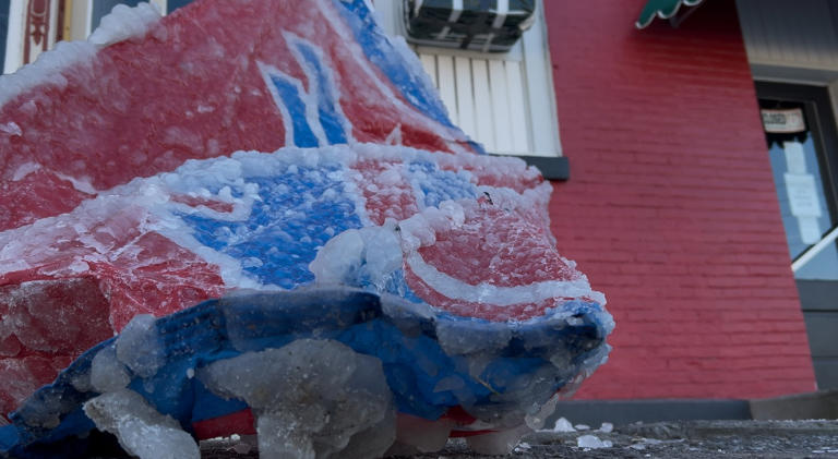 Buffalo Bills flag ‘only thing that survived’ after large fire in ...