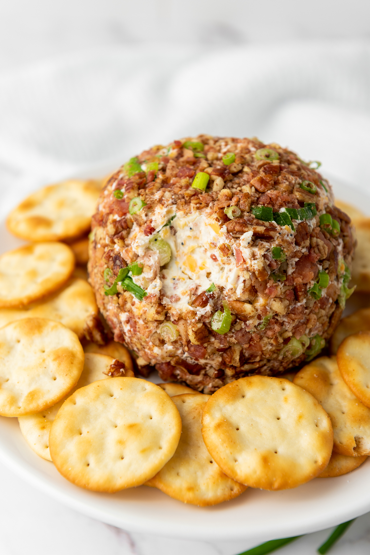 Easy Bacon and Cheese Ball Appetizer recipe