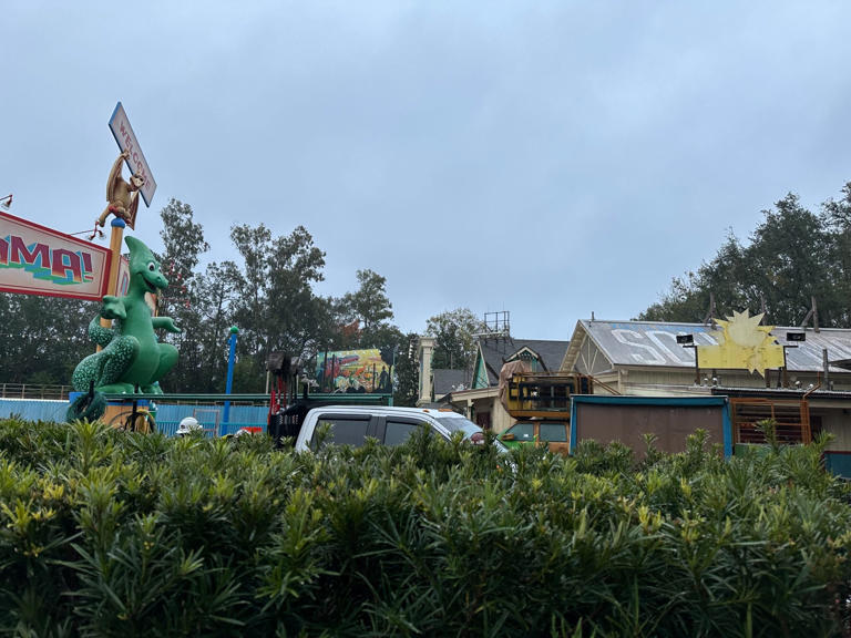 More Signs Removed & Destroyed in DinoLand U.S.A. at Disney's Animal ...