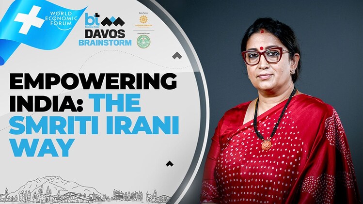 WEF Exclusive | Smriti Irani At Davos: Women, AI, And The Future Of ...
