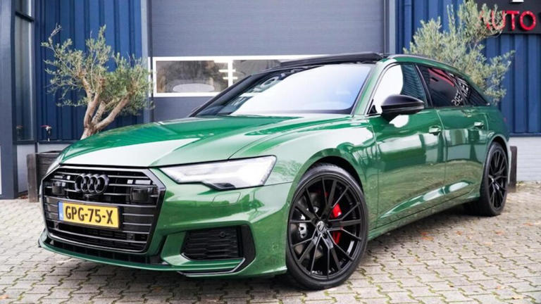 Durf jij? Groene Audi A6 met de juiste opties