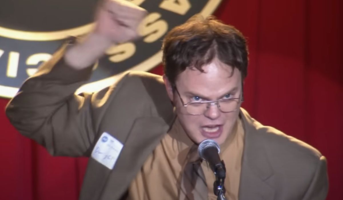 Iconic scene from The Office compared to Elon Musk’s awkward speech at ...