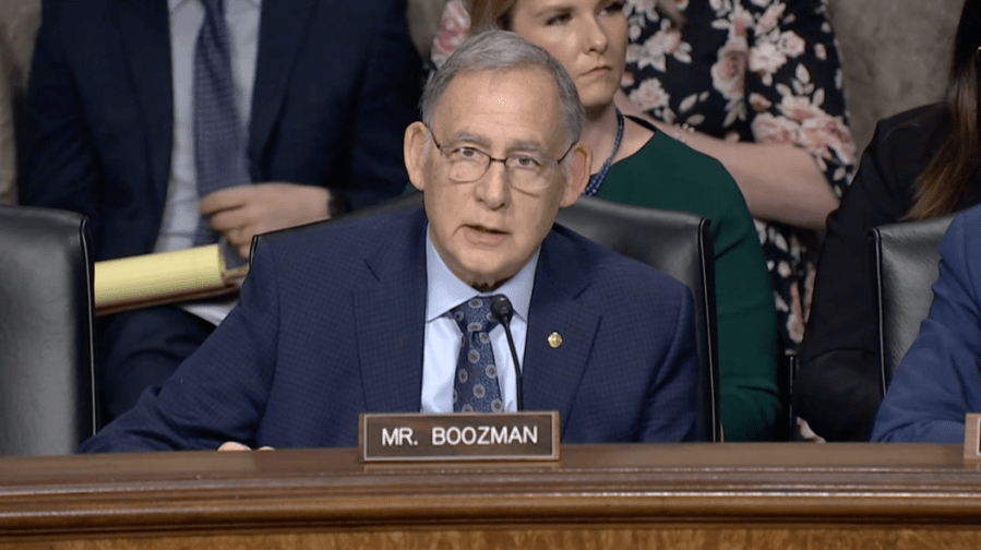 Sen. Boozman questions Trump nominee for Sec. of Dept. of Veterans Affairs