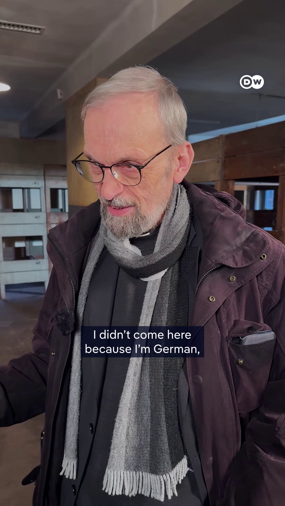 A German priest in Auschwitz