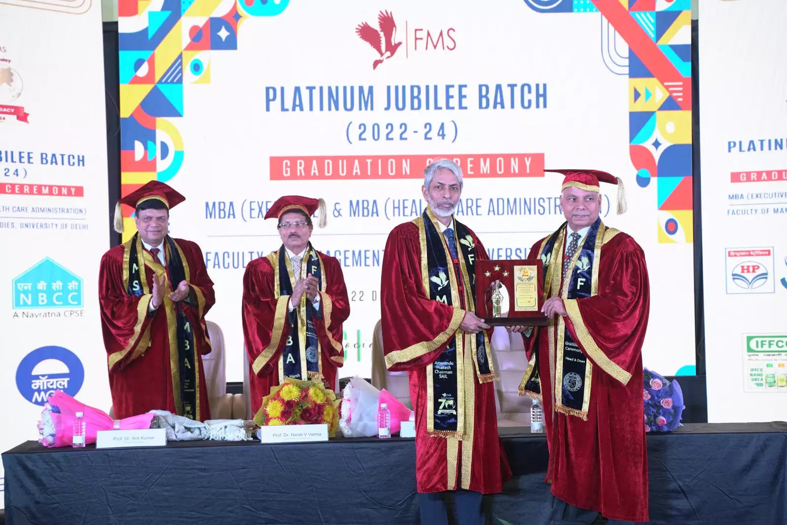 FMS University of Delhi Celebrates 70 Years of Excellence with Platinum ...