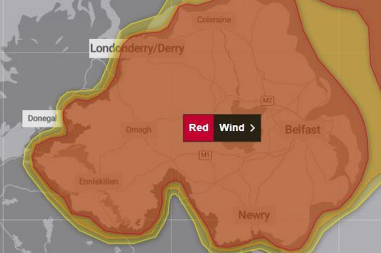 Storm Eowyn: What we know so far as NI under red weather warning