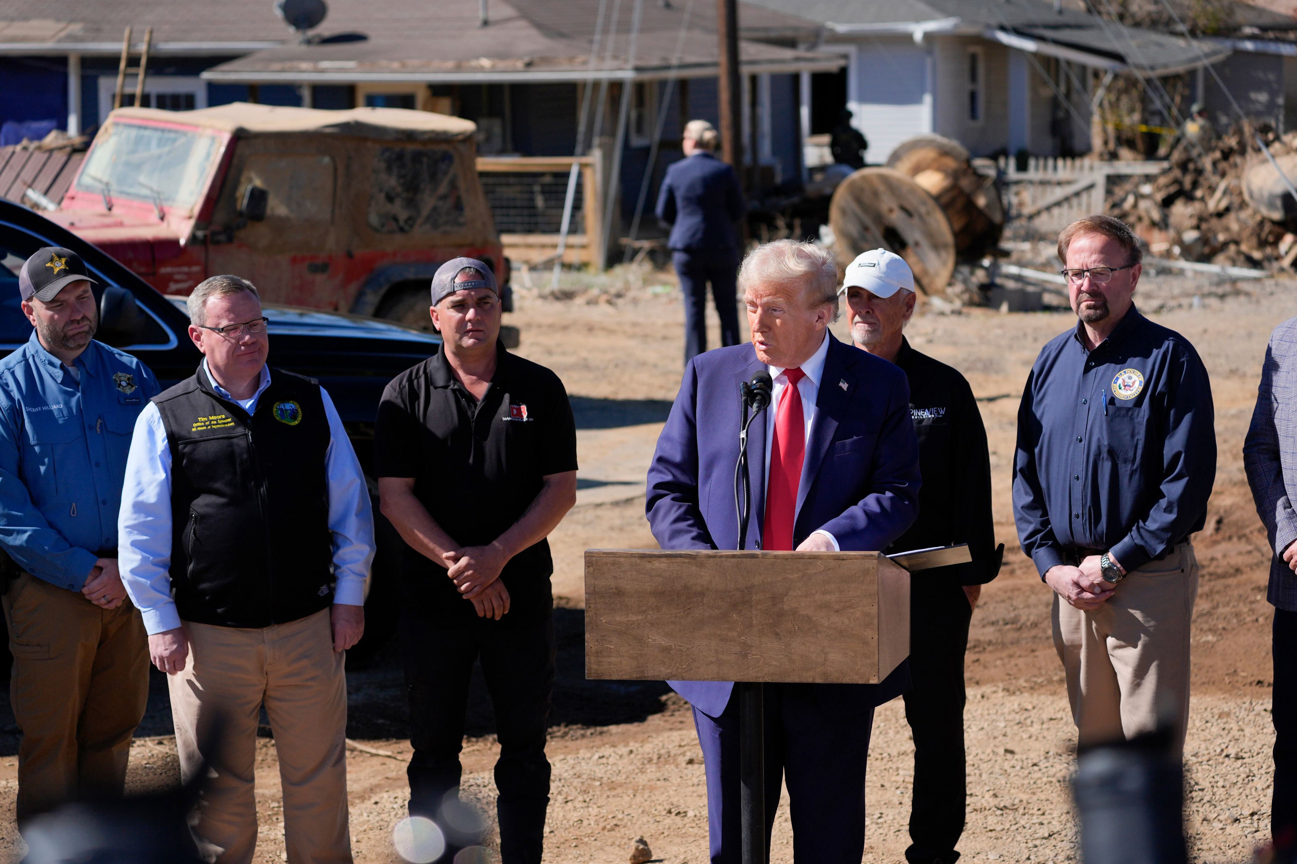 Trump to visit Helene-struck Asheville for first trip since return to ...