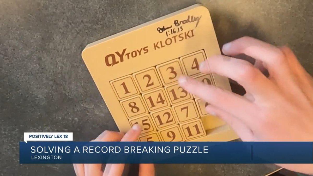 Watch: Puzzle prodigy breaks Guinness World Record in Kentucky