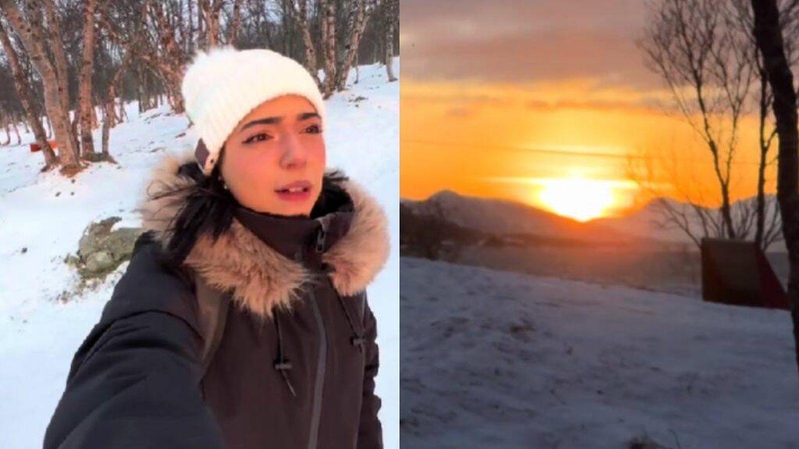 Una joven en Noruega muestra el fin de la noche polar: "El Sol vuelve a ...