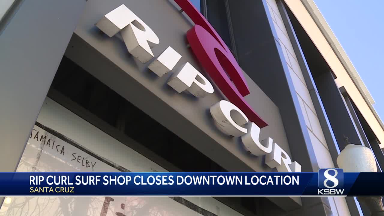 Rip Curl in downtown Santa Cruz is closing citing theft problems