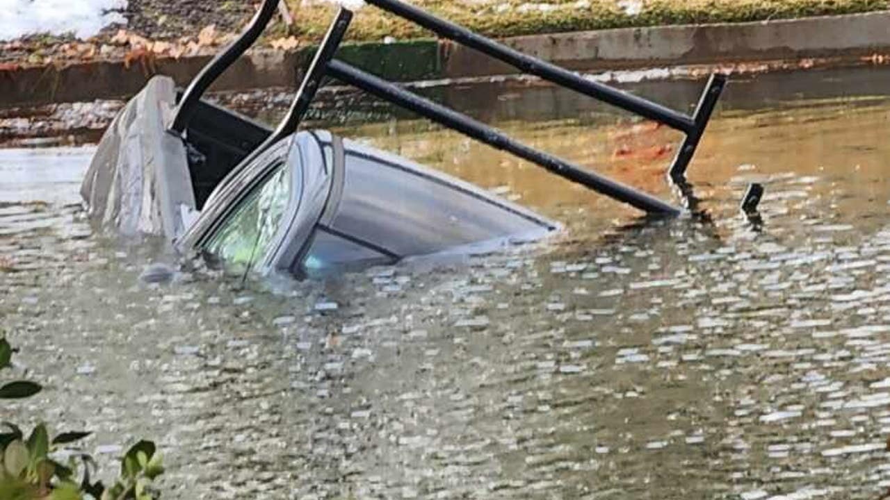 Body of 83-year-old man found inside vehicle submerged in Houston golf ...