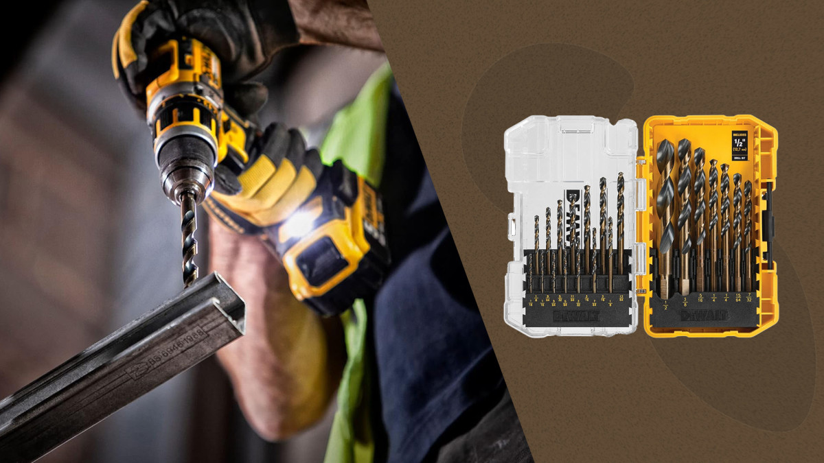 DeWalt's 21-Piece Drill Bit Set That'll 'Stay Sharp' After Years of Use ...