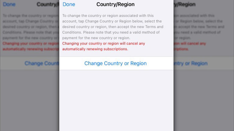 How To Change Your Apple Account Region On An iPhone