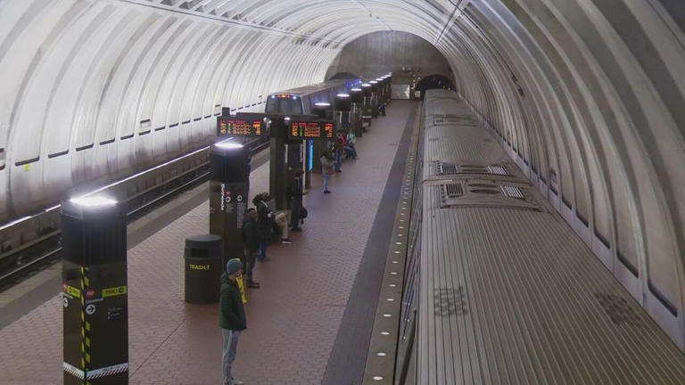 Person trapped under train at Anacostia Metro, rescue efforts underway ...